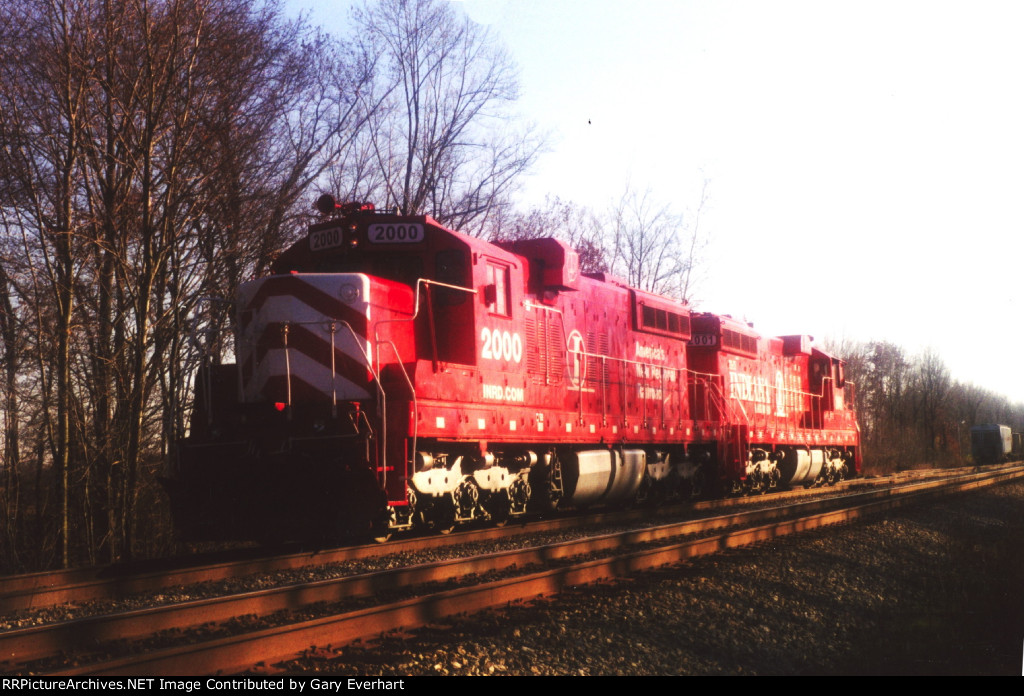 INRD SD10 #2000 - Indiana Rail Raod